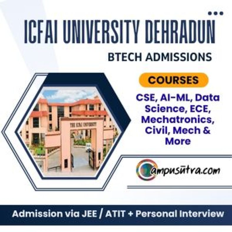 ICFAI University - B Tech Application